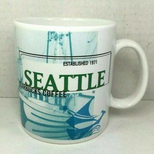 Starbucks | Kitchen | Starbucks Large Seattle Coffee Cup Mug | Poshmark